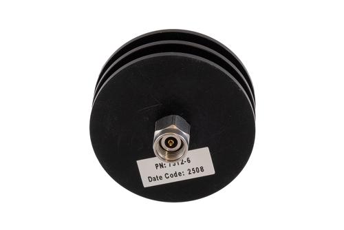 6 dB Fixed Attenuator, 2.92mm Male to 2.92mm Female Black Anodized Aluminum Body Rated to 5 ...