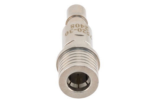 30 dB Fixed Attenuator, QMA Male to QMA Female Brass Tri-Metal Body ...