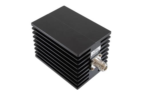 30 dB Fixed Attenuator, N Male to N Female Aluminum Black Anodized Body ...