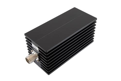 30 dB Fixed Attenuator, N Male to N Female Aluminum Black Anodized Body Rated to 250 Watts Up to ...