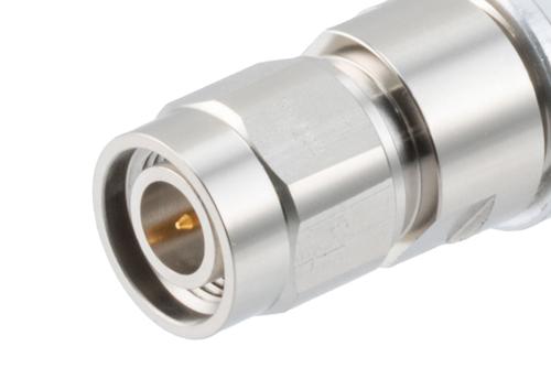 30dB RF fixed attenuator 2W, DC to 18GHz, TNC male to female, Brass