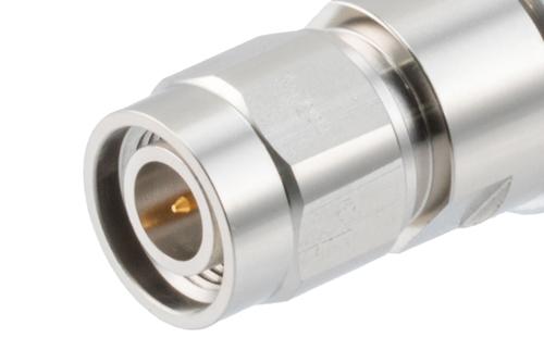 3dB RF fixed attenuator 2W, DC to 18GHz, TNC male to female, Brass