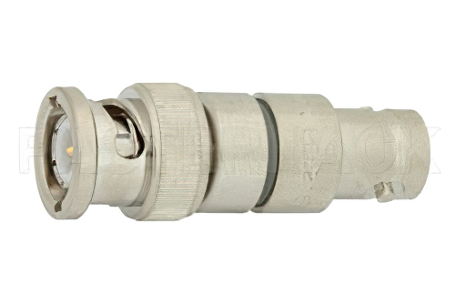 DC Block on Inner and Outer Conductor BNC Male to BNC Female Operating From 10 MHz to 4 GHz