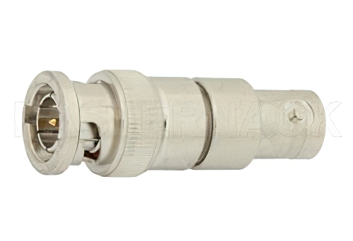 DC Block on Inner Conductor 75 Ohm BNC Male to BNC Female Operating From 100 MHz to 4 GHz