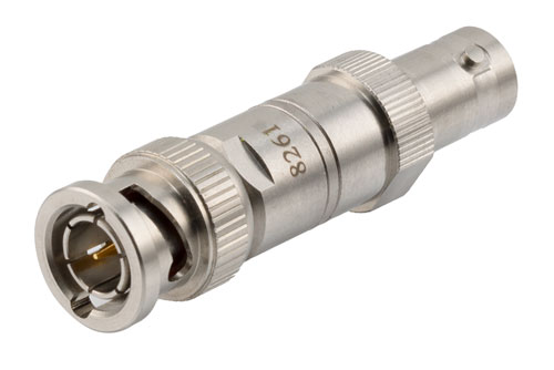 75 ohm BNC plug to BNC jack DC Block inner from 10MHz to 3GHz rated 200 ...