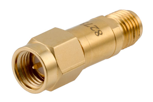 50 ohm SMA plug to SMA jack DC Block inner from 10MHz to 18.5GHz rated ...