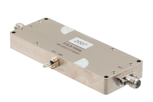 Analog Phase Shifter, 0.5 GHz to 1 GHz, 360 degree Phase Range, 0V to ...