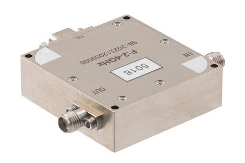 6 Bit TTL Programmble Phase Shifter, 2 GHz to 4 GHz, 360 degree Phase ...