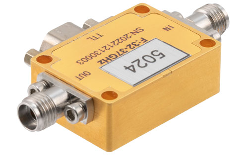 5 Bit TTL Programmble Phase Shifter, 32 GHz to 37 GHz, 360 degree Phase ...