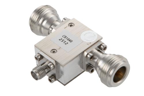Circulator with 19 dB Isolation from 4 to 8 GHz, 80 Watts with N Female ...