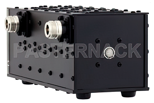 5 Section Tunable Band Pass Filter With N Female Connectors Operating ...