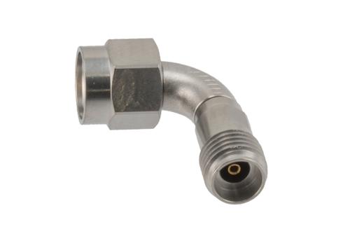 2.92mm Male to 2.92mm Female Radius Right Angle Adapter, Up To 40 GHz