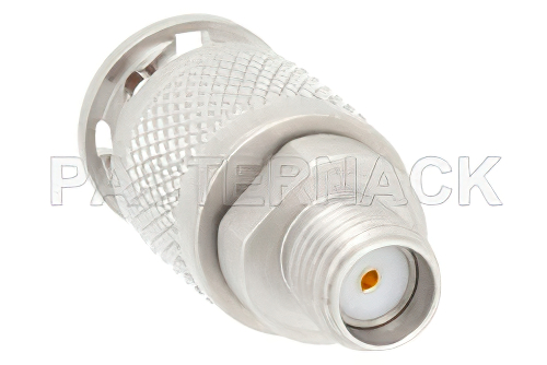 Precision SMA Female to ZMA Plug Adapter, 4 Lug