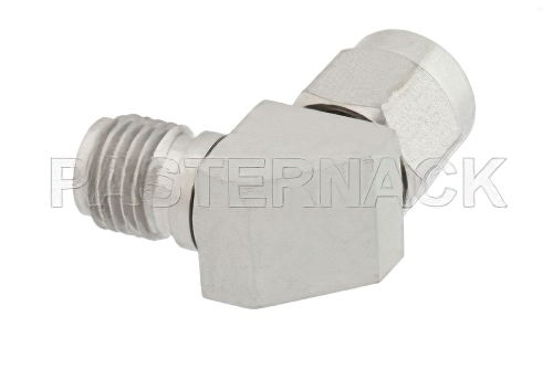 2.92mm Female to 3.5mm Male Right Angle Adapter