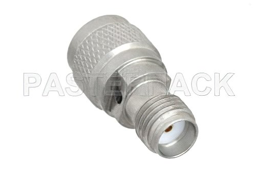 Push-On SMA Male to SMA Female Adapter