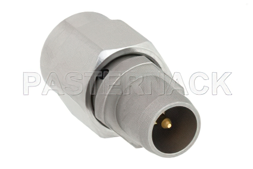 Slide-On BMA Plug to SMA Male Adapter