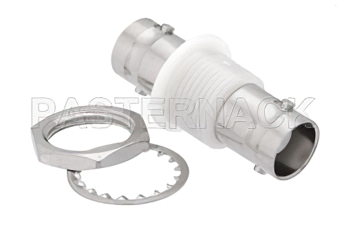 Bulkhead Mount Isolated Ground BNC Female to BNC Female Bulkhead Mount ...