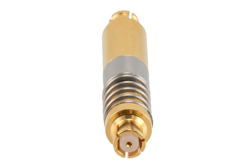 SMP Female to SMP Female Spring-loaded Adapter (Bullet), L=1.00 inch