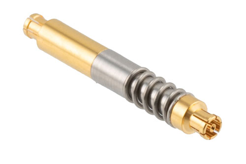 SMPM Female to SMPM Female Spring-loaded Adapter (Bullet), L=0.92 inch