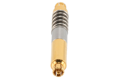 SMPM Female to SMPM Female Spring-loaded Adapter (Bullet), L=0.92 inch