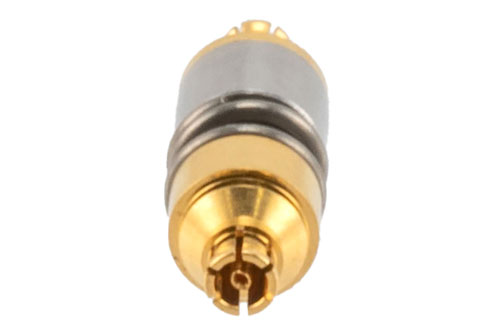 SMPS Female to SMPS Female Spring-loaded Adapter (Bullet), L=0.42 inch