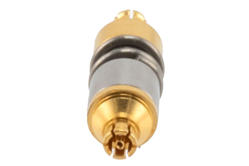 SMPS Female to SMPS Female Spring-loaded Adapter (Bullet), L=0.42 inch