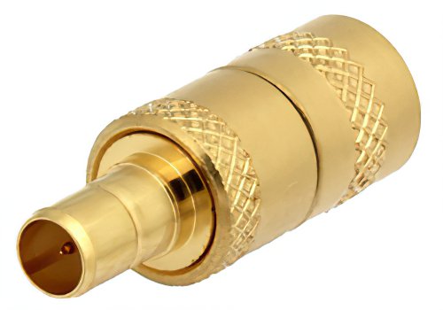 75 Ohm Mini SMB Plug to 75 Ohm Mini SMB Jack Adapter