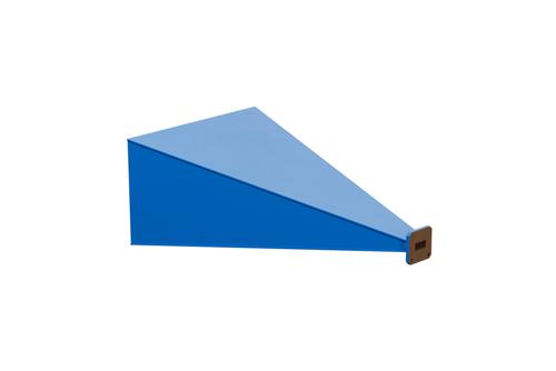 WR-62 Waveguide Standard Gain Horn Antenna Operating From 12.4 GHz to 18 GHz With a Nominal 25 ...