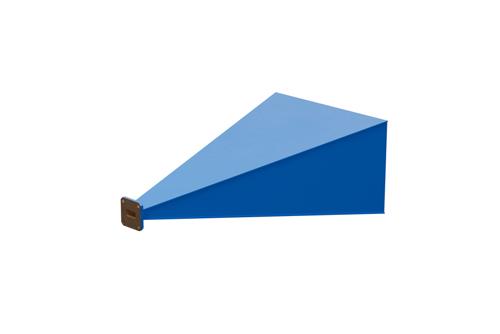 WR-62 Waveguide Standard Gain Horn Antenna Operating From 12.4 GHz to 18 GHz With a Nominal 25 ...