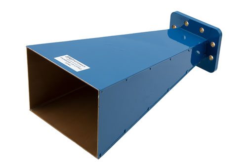 WR-159 Waveguide Standard Gain Horn Antenna Operating From 4.9 GHz to 7 ...