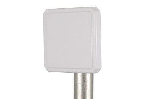 2400 to 2500 MHz RFID Flat Panel Antenna, RHCP, 8 dBi, White ABS, SMA Male