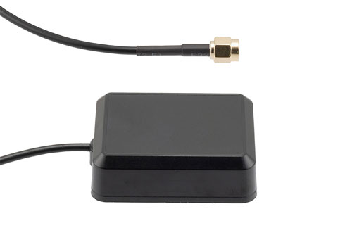 32 dBi Active GPS/BeiDou Magnet Mount Antenna RHCP 1561/1575 MHz, RG174 ...