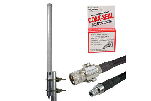 Helium Hotspot PRO Antenna Upgrade Kit, 6dBi 800MHz Omni w/ N Male to ...