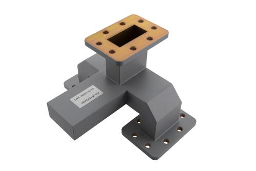 2 Way WR-187 Waveguide Power Divider CPR187F Flange From 5.3 GHz to 5.7 ...