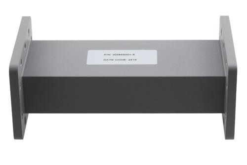 WR-284 Straight Waveguide Section 8 Inch Length, UG Cover and Grooved ...