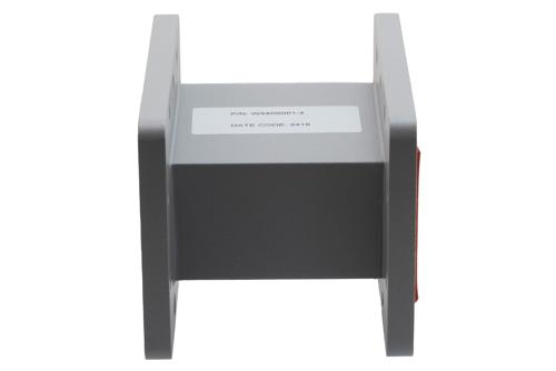 WR-340 Straight Waveguide Section 4 Inch Length, UG Cover and Grooved ...
