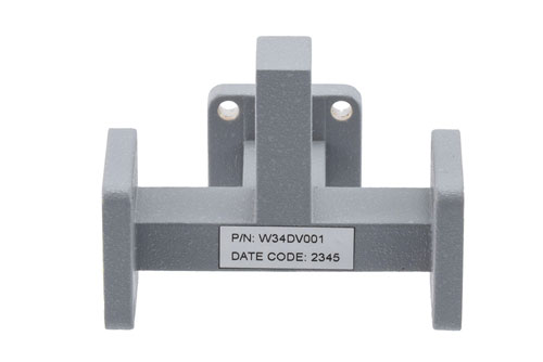 2 Way WR-34 Waveguide Power Divider UG Square Cover Flange From 27 GHz ...