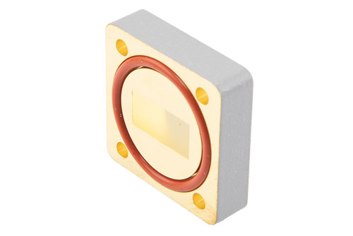 WR-75 Waveguide Shim, Square UG-Cover Flange Configuration, Frequency ...