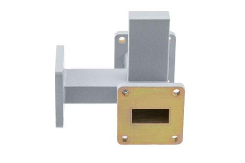 2 Way WR-90 Waveguide Power Divider UG Square Cover Flange From 9.3 GHz ...