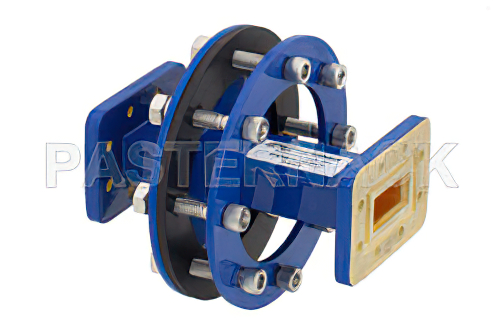 WR-112 Waveguide Bulkhead Adapter CPR-112G Flange, 7.05 GHz to 10 GHz