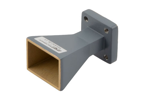 WR-28 Waveguide Antenna, 26.5 GHz to 40 GHz Frequency Range, 15 dBi ...