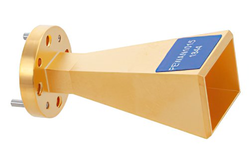WR-12 Waveguide Standard Gain Horn Antenna Operating from 60 GHz to 90 ...