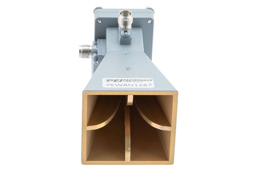 Broadband Horn Antenna, Dual Polarized 18 GHz to 40 GHz 15 dBi Gain, 2 ...