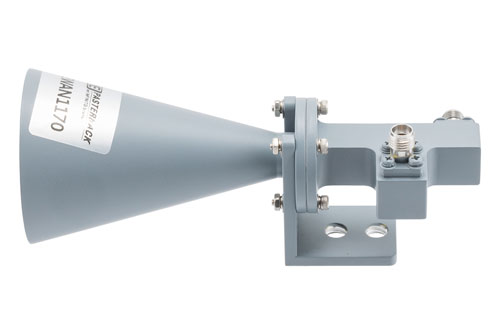 Broadband Horn Antenna, Dual Polarized 32 GHz to 38 GHz 21 dBi Gain, 2 ...