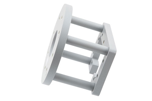 Standard Gain Horn Cage Style Antenna Mount, Waveguide Size WR284, IEC R32