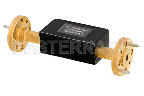 Wr 12 Waveguide Fixed Attenuator 3 Db From 60 Ghz To 90 Ghz Ug 387 U Round Cover Flange