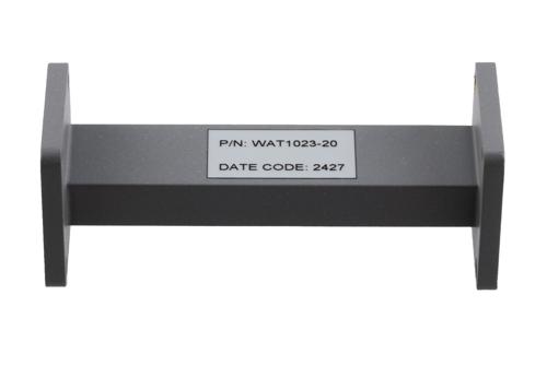 WR-90 Waveguide Fixed Attenuator, 20 dB, from 8.2 GHz to 12.4 GHz, UG ...
