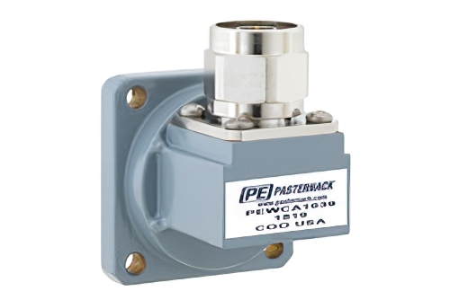 WR-102 UG-1493/U Square Cover Flange to N Male Waveguide to Coax ...
