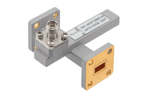 WR-28 Waveguide 40 dB Crossguide Coupler, UG Cover Flange, 2.92mm ...
