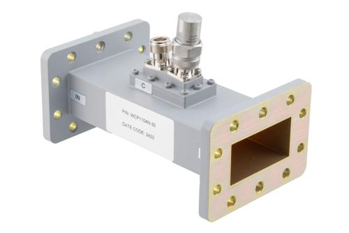 WR-229 Waveguide 30 dB Loop Coupler, CPR229F Flange, N Female Coupled ...